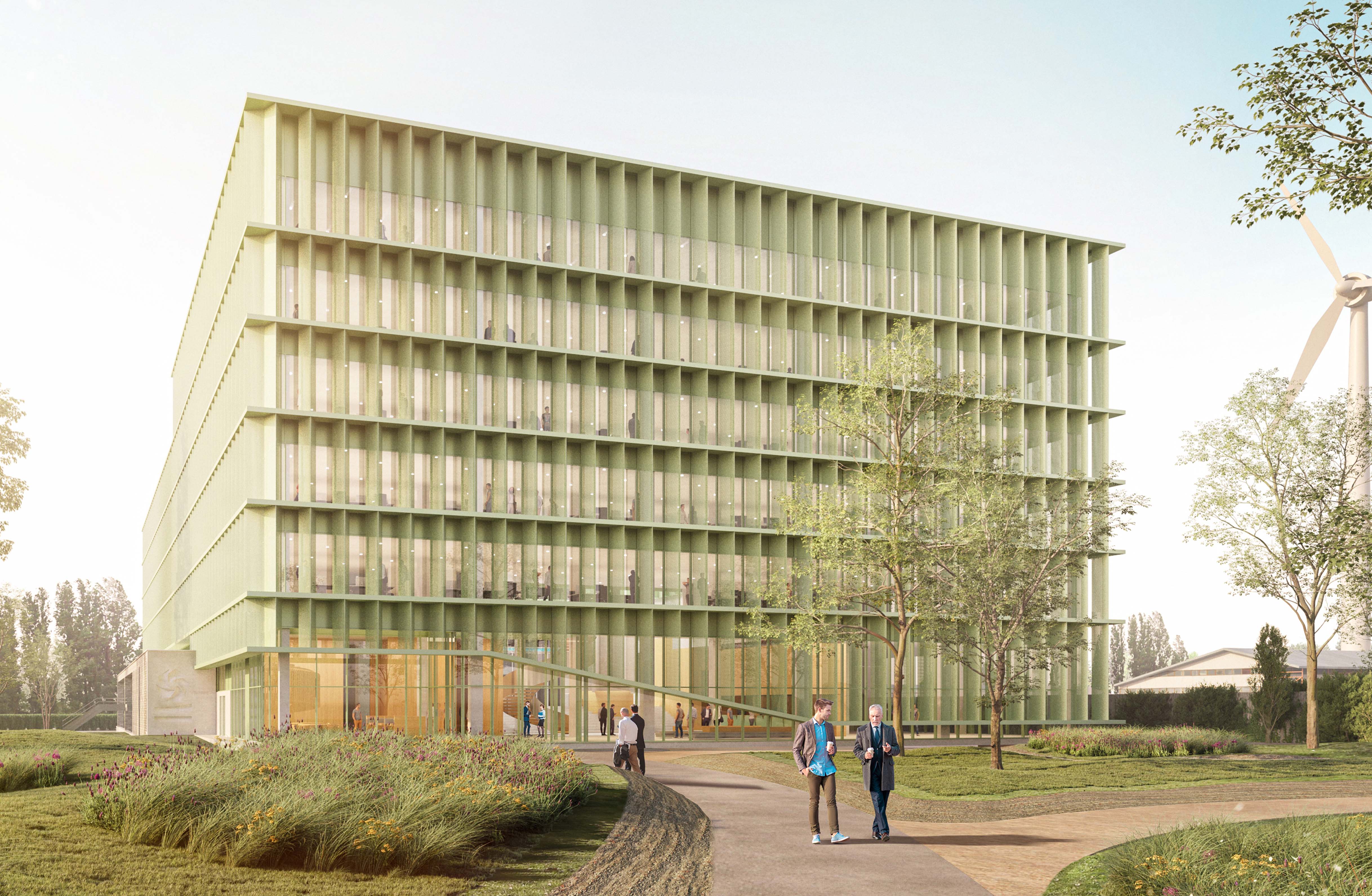 DEME’s new headquarters takes shape: a future-proof workplace crafted ...